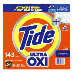 Shop Tide Ultra Oxi Washing Powder Detergent- 143 Loads