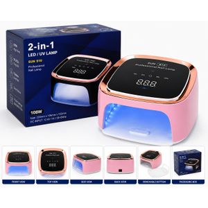 Shop Nail Dryer 2-in-1 Professional UV LED Nail Lamp