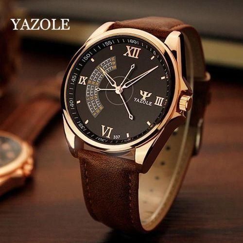 Shop Yazole Watch Famous Men Quartz Watches Wristwatch Male Online ...