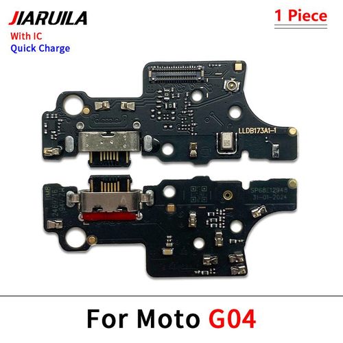 Shop Generic USB Dock Connector Charging Port Flex Cable For Moto G04 ...
