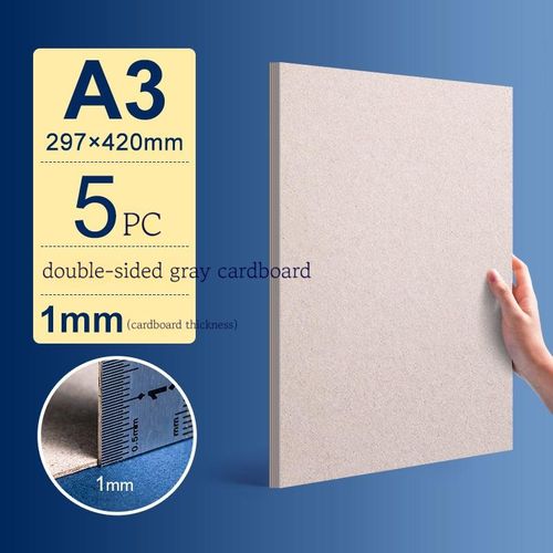 Shop Generic 5/10 Sheets A3/A4/A5 Kraft Cardstock Paper Hard DIY ...