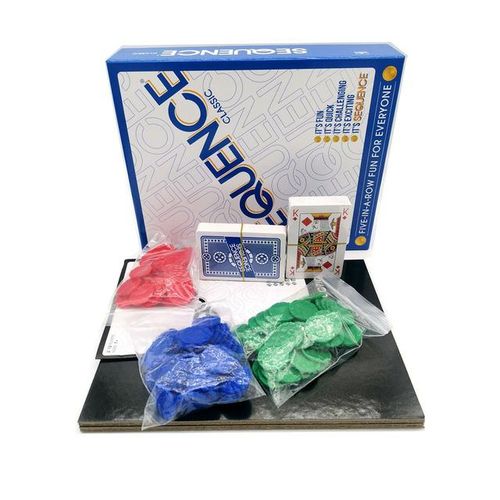 Shop Generic SEQUENCE- SEQUENCE Game with Folding Board, Cards and ...