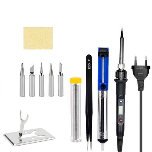Shop Generic 80w Electric Soldering Kit Temperature Adjustable 220v ...