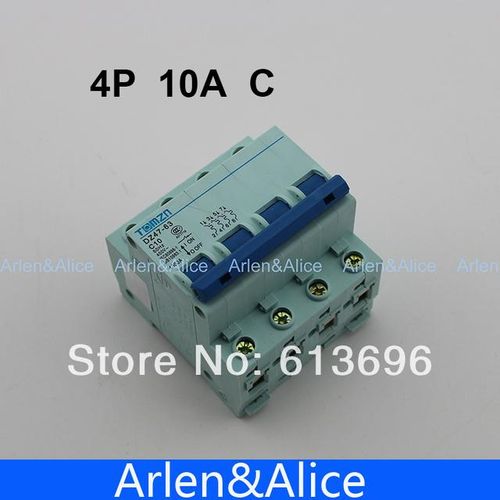 Shop Generic 4p 10a 240v/415v Circuit Breaker Mcb C Type 4 Poles Online ...