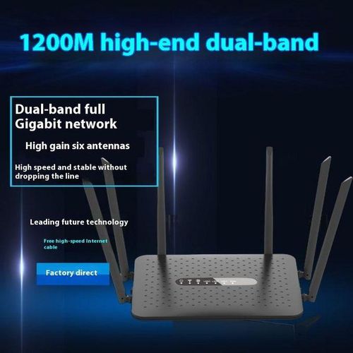 Shop Generic Gigabit and Fast Ethernet Wireless Router - 1200M High ...