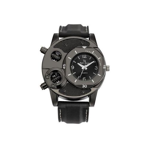 Shop Generic V8 Super Speed Face Big Men's Speedy Wristwatch- Black ...