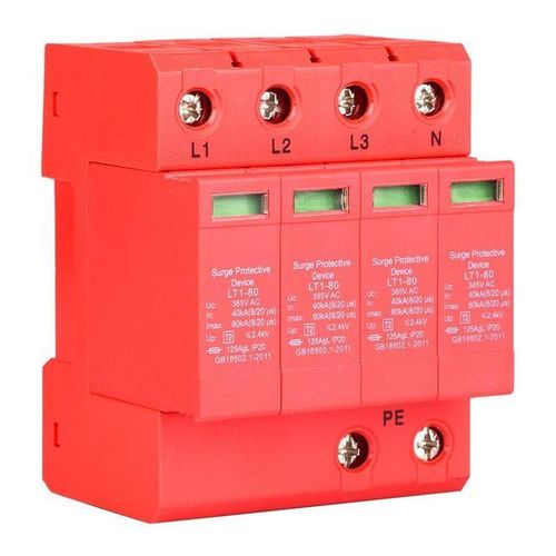 Shop Generic Spd 40/80ka 385v Low Voltage Surge Protector Din Rail 4 ...