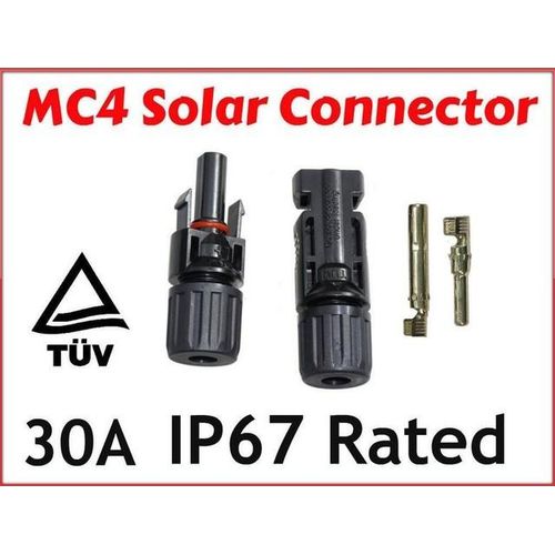 Shop Generic 5 Paires/10 Paires X Mc4 Connector Solar Connector Pv ...