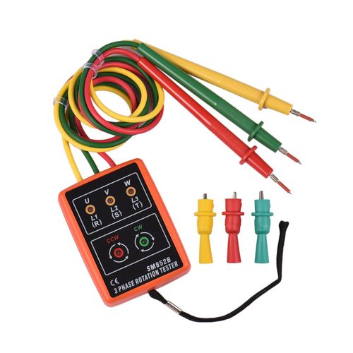 Shop Generic Phase Tester Portable 3 Phase Rotation Tester Phase ...