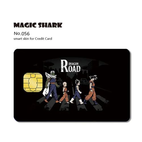 Shop Generic Dragon Ball Jujutsu Kaisen Bank Credit Cards Bus Pass ...
