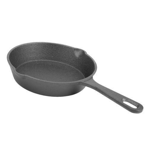 Shop Generic Cast Iron NonStick Skillet Frying Pan for Gas Induction ...