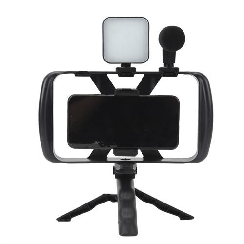 Shop Generic Portable vlogging kit with tripod, mobile stand, shotgun ...