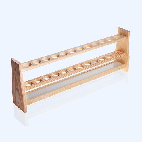 Shop Generic 1pcs Wooden Test Tube Rack 28mm X12 Holes Holder Support ...