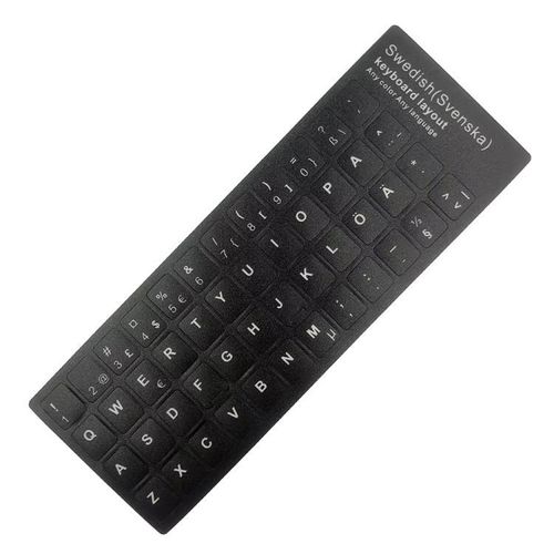 Shop Generic Laptop Keyboard Sticker Swedish Online | Jumia Ghana