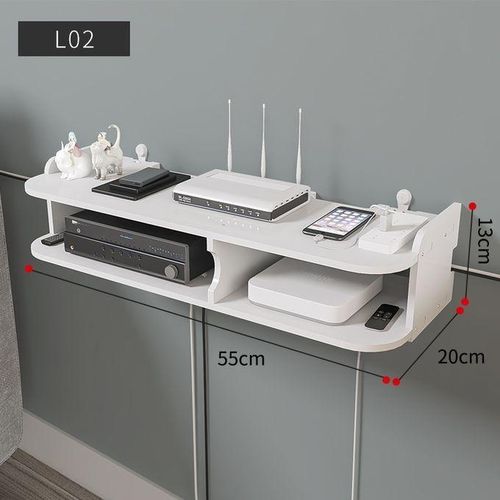 Shop Generic Wall Mount Storage TV Box Router Sh Set-Top Box Bracket ...