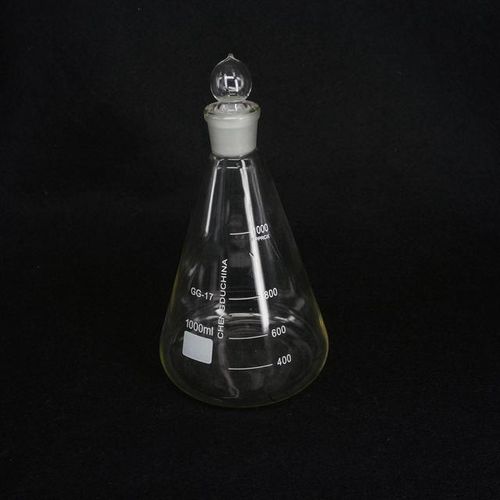 Shop Generic 1000ml Lab Borosilicate Gl Erlenmeyer Conical Flask With ...
