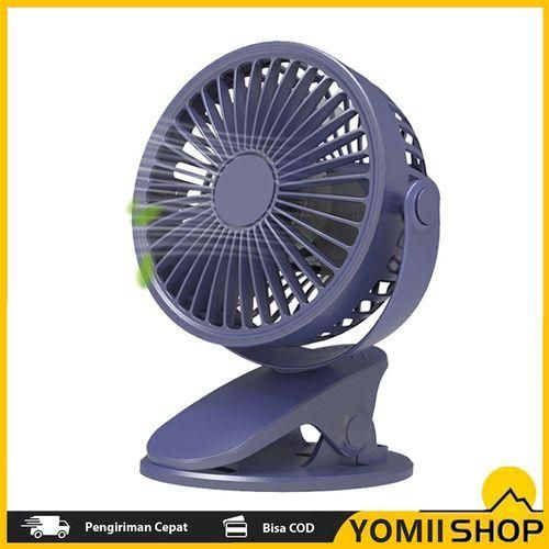 Shop Generic Portable Desk Fan Clipon Fan Desktop Cooling Fan USB ...