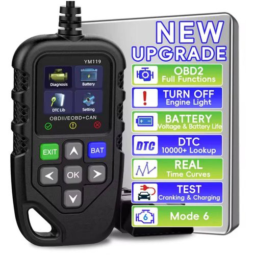 Shop Obd YM119 OBD2 Scanner Check Engine Code Reader Battery Tester ...