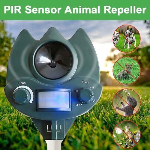 Shop Fashion Animal Repeller Sonic Garden Ultrasonic Rodent Repellent ...