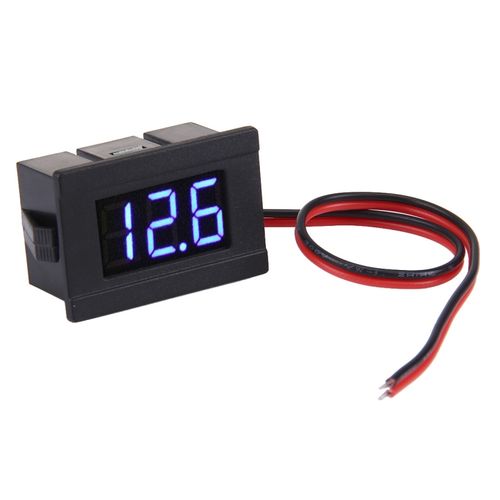 Shop Generic V33D 2 Wires Red Light Display Mini Digital Voltage Meter ...