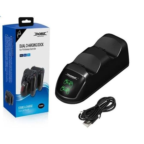 Shop Generic DOBE PS4 Controller Charger Station for 4 Controller ...