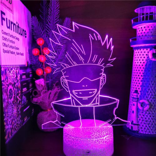Shop Generic Jujutsu Kaisen Cartoon Ryomen Sukuna Satoru Gojo 3D Visual ...