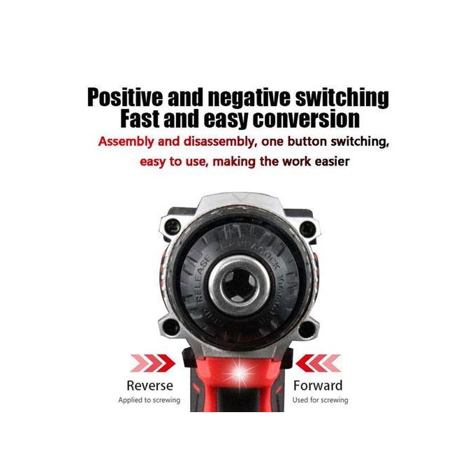 Shop Generic For 21V Battery Impact Brushless Cordless Electric Impact ...