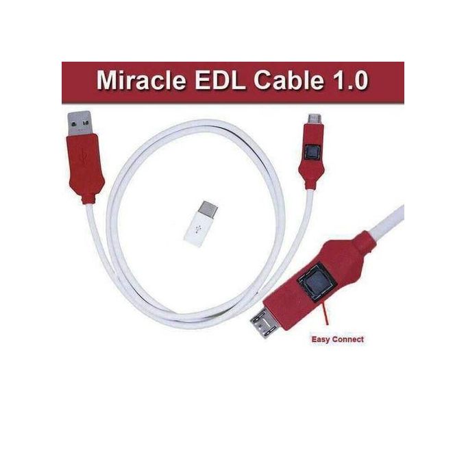 Shop Generic MIRACLE EDL CABLE for Xiao Mi and Qualcomm Flash and Open ...