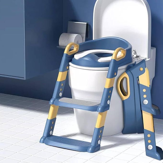 Shop AB Potty Training Toilet Ladder - Blue Online | Jumia Ghana