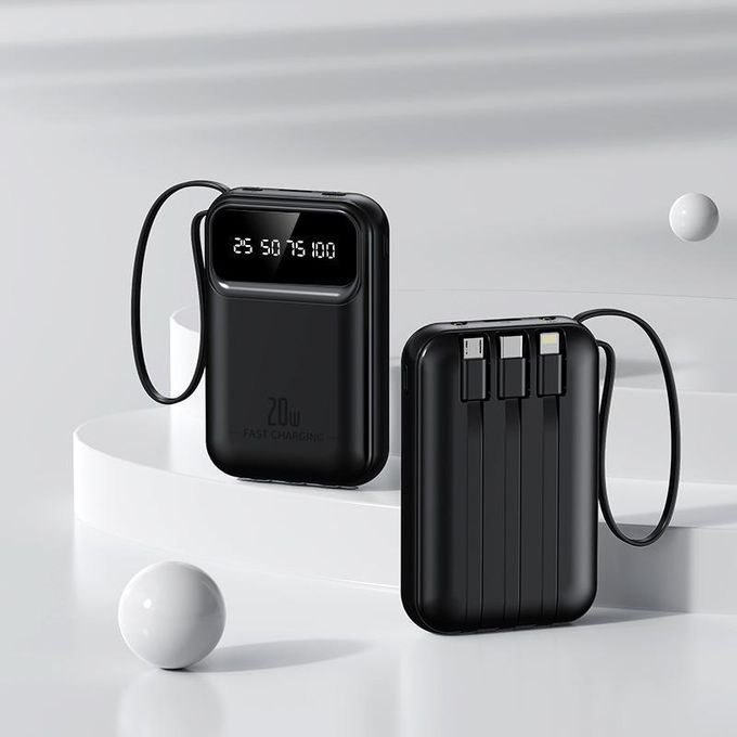 Shop Generic Mini Compact Travel Charger source 20000mAh Fast Charging ...