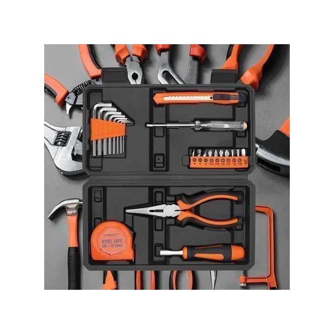 Shop TIMBUTUS 23pcs Hardware Tool Home Repair Tools Set With Plastic ...