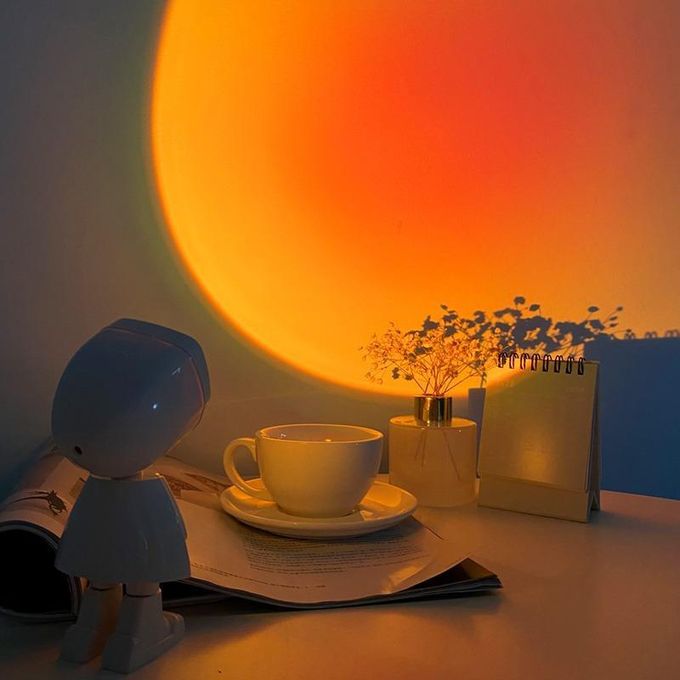 Shop TIMBUTUS 16 Colors Sunset Lamp / Light Online | Jumia Ghana