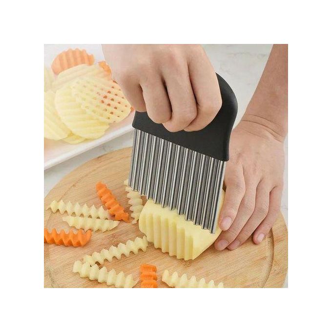 Shop Elfant Stainless Steel Potato Chip Slicer Dough Vegetable Fruit ...