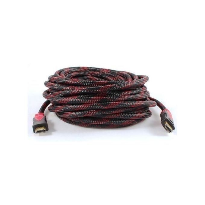 Shop Generic High Quality HDMI Cable - Black/Red, iWays