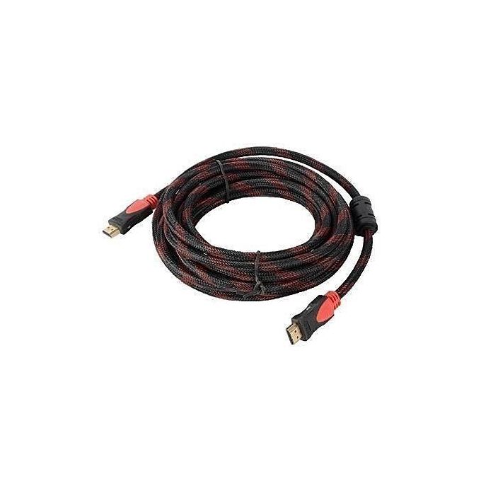Shop Generic High Quality HDMI Cable - Black/Red, iWays