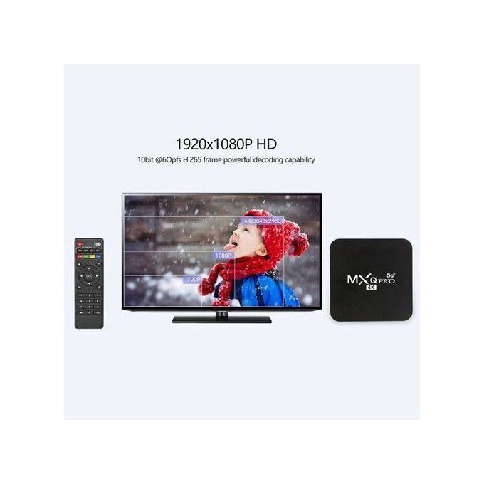 Shop Generic 4K TV Box MXQ Pro 5G Smart TV Box Android 10.0 OS 2.4/5G ...