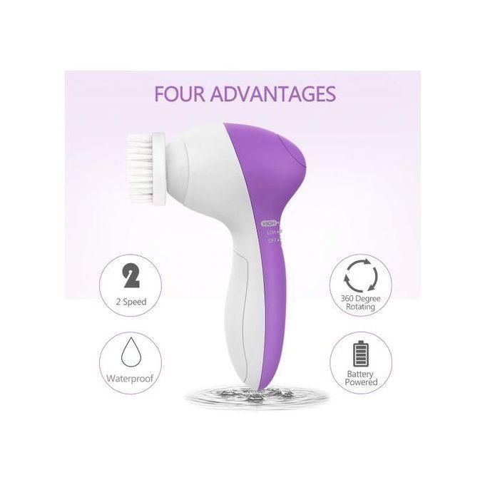 Shop White Label 5-in-1 Electric Facial Brush & Massager