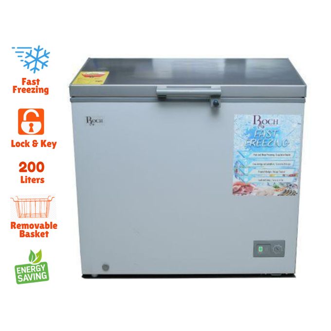 Shop Roch RCF-230BN-B Chest Freezer With Sliding Glass