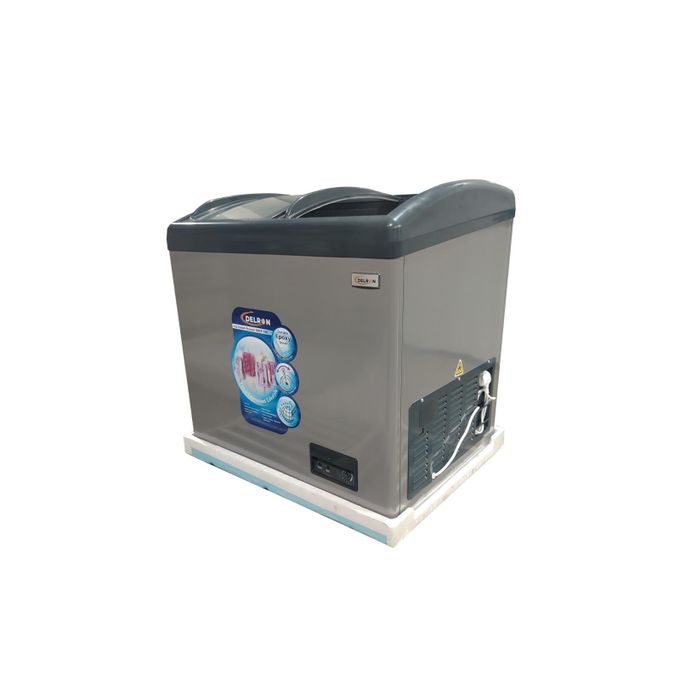 Shop Delron DDCF-190 Display/Showcase Freezer 190litres - Grey Online ...