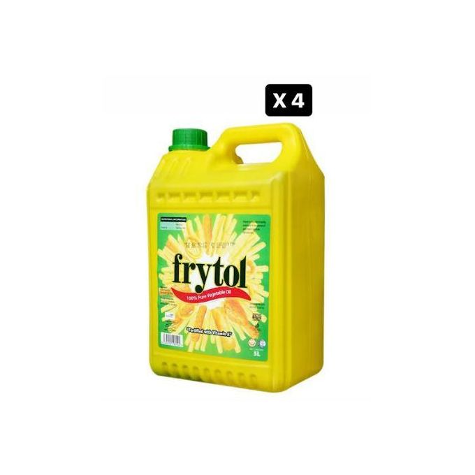 Shop frytol Vegetable Oil - 4.8L x 4 Online | Jumia Ghana