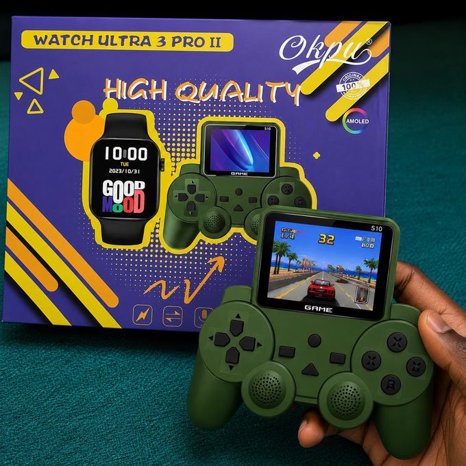 Shop Generic Smart Watch with Built-In Game Console AMOLED