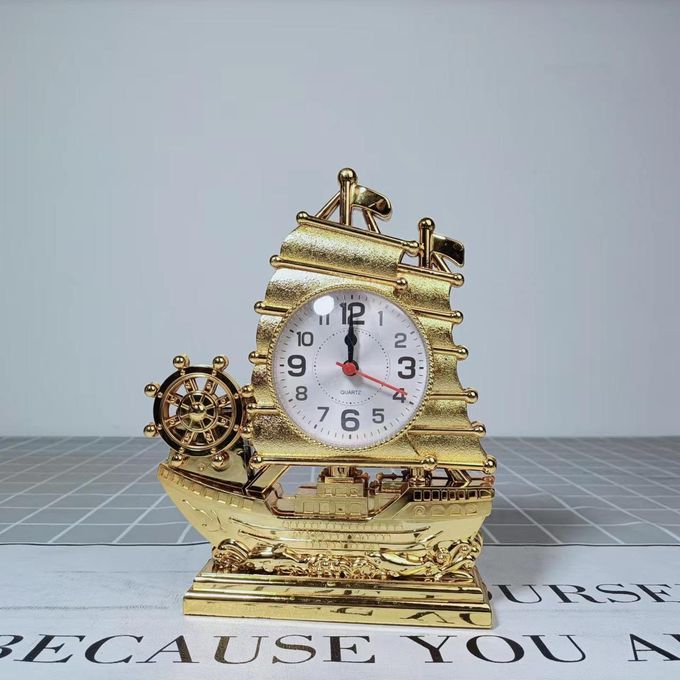 Shop Diy And More Sail boat alarm clock - gold /grey Online | Jumia Ghana