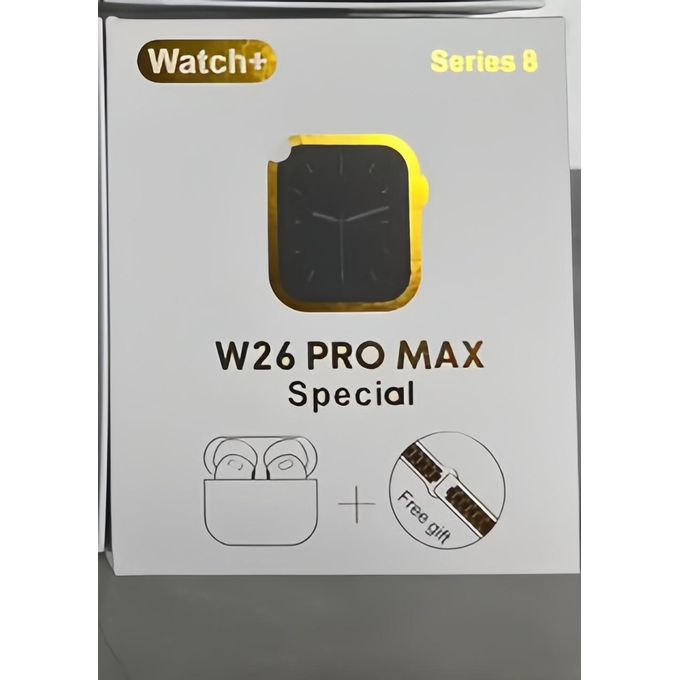 Shop Generic W26 Promax Smartwatch and Wireless Earbuds Two-in-One ...
