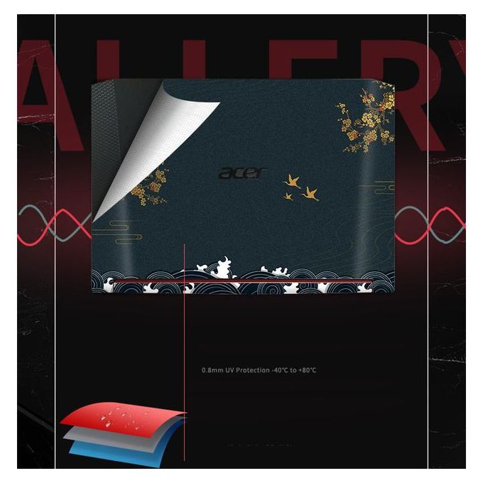 Shop Generic Dazzle Vinyl Special Skin Sticker for Acer Nitro 5 AN515 ...