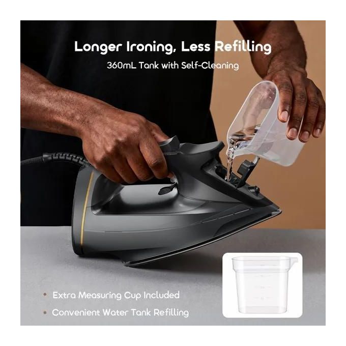 Shop Oraimo SteamCore 2500W LED Display Electric Iron Online