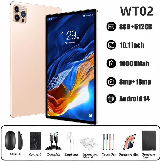 Shop Wudytim Android Tablet 10 Inches 10000mAh Long Standby Online ...