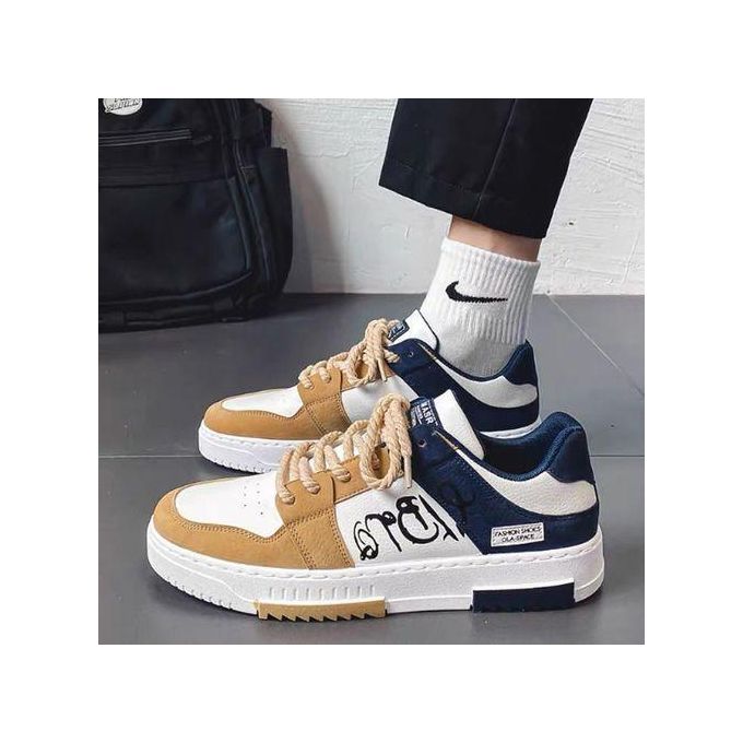 Shop GALUIN 2025 New Men's Fashion Sneakers - Black Online