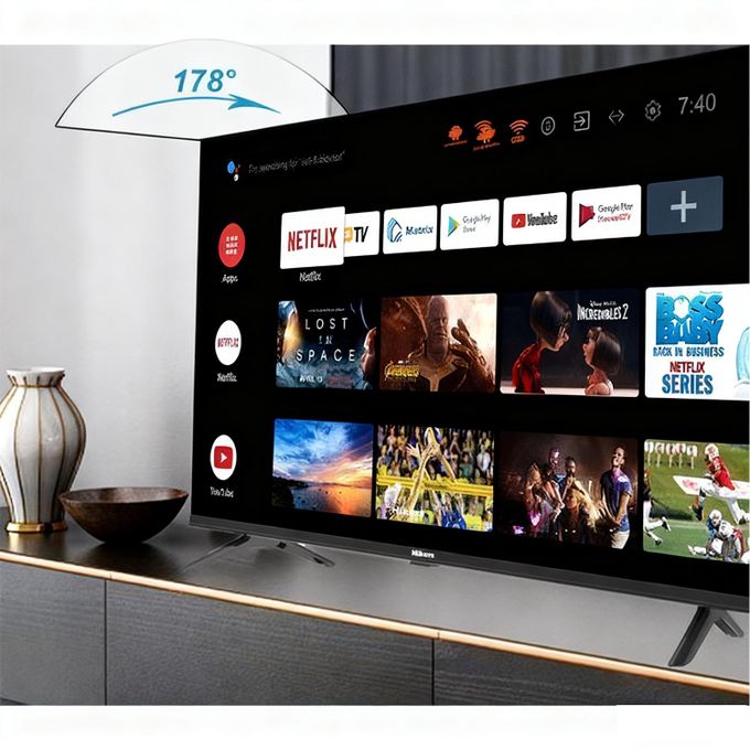 Shop Hikers 43" Android TV smart tv - Frameless Android