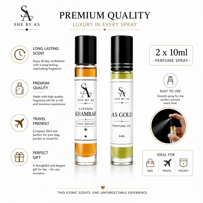 Shop White Label SHE BY AS - Luxury Decant Duo Pack