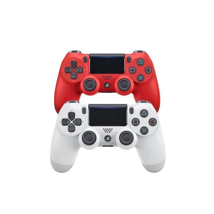 ps4 controller red and white